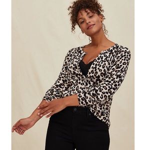 torrid | Sweaters | Nwt Torrid Leopard Button Front Cardigan Sweater ...